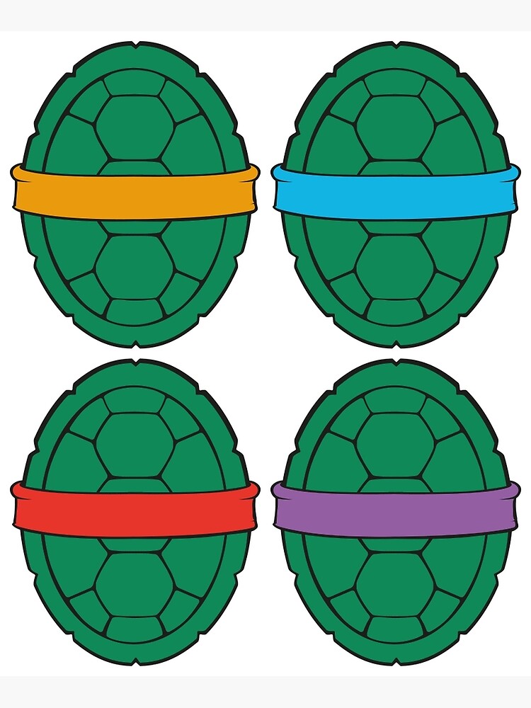 "TMNT - Shells" Canvas Print for Sale by nelson92 | Redbubble