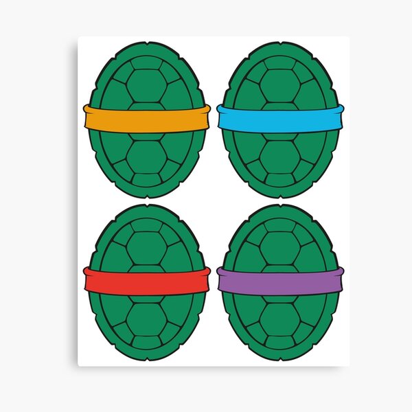 "TMNT - Shells" Canvas Print for Sale by nelson92 | Redbubble