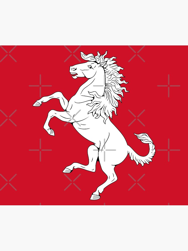 "Kent County Flag" Poster by SandersApparel | Redbubble
