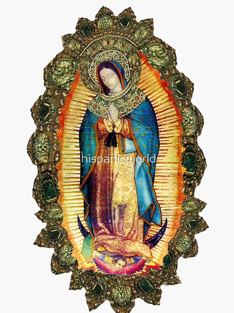 "Our Lady of Guadalupe Mexican Virgin Mary Mexico Angels Tilma Aztec ...