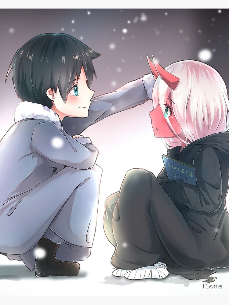 Zero Two X hiro Child Premium Matte Vertical Poster sold by Davim Luna ...