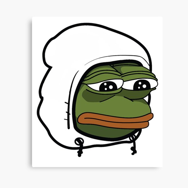 Sad Frog Canvas Prints | Redbubble