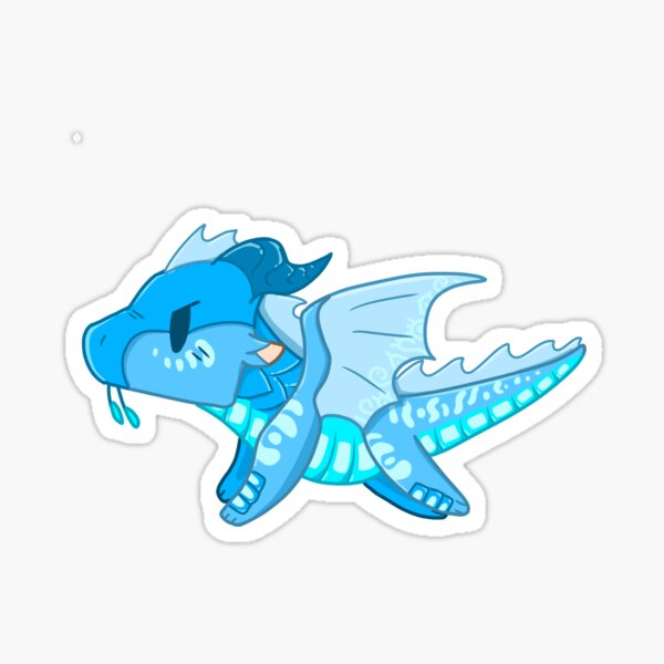 "chibi Dragon (Wings of Fire)" Sticker by IronDragon06 | Redbubble