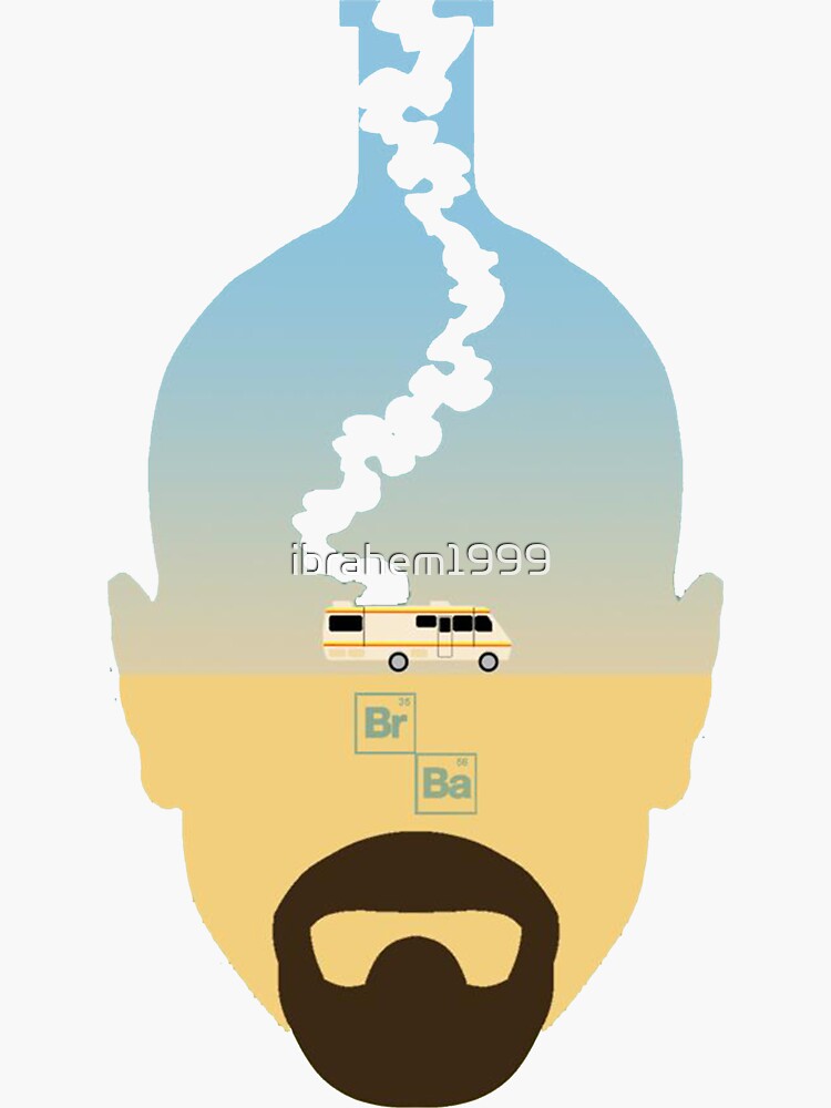 "Breaking bad Br&Ba" Sticker for Sale by ibrahem1999 | Redbubble