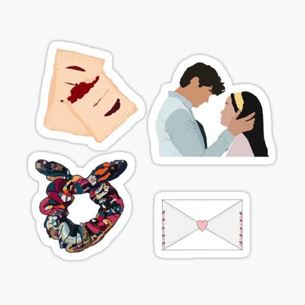 "Lara Jean Starter Pack" Sticker for Sale by ErinMelia | Redbubble