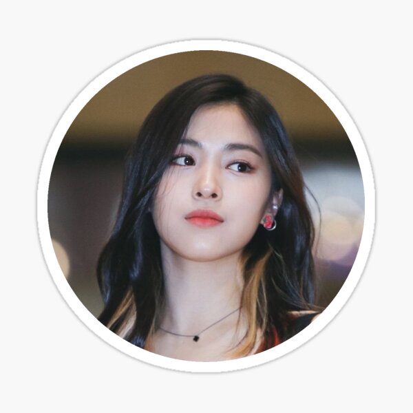 "itzy's ryujin " Sticker for Sale by adhdkuroo | Redbubble