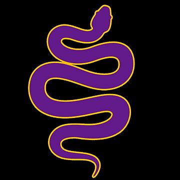 "Purple Mamba" Sticker for Sale by Fvivanco | Redbubble