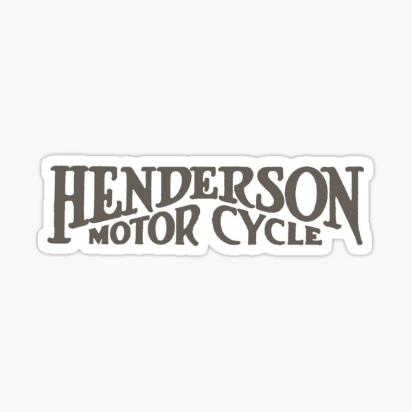 Henderson Motorcycle Gifts & Merchandise | Redbubble