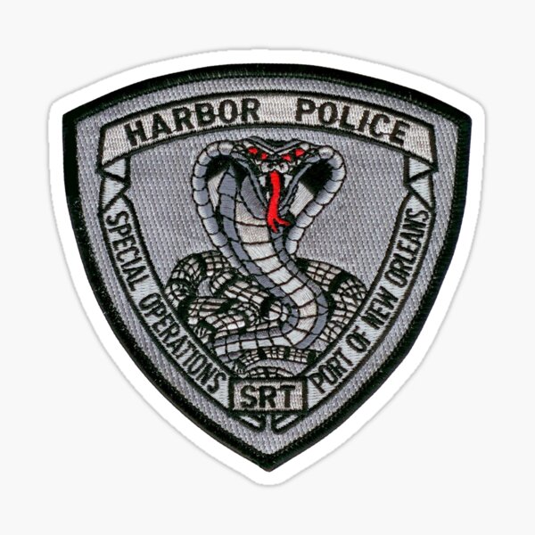 "Port of New Orleans Harbor Police" Sticker for Sale by lawrencebaird ...