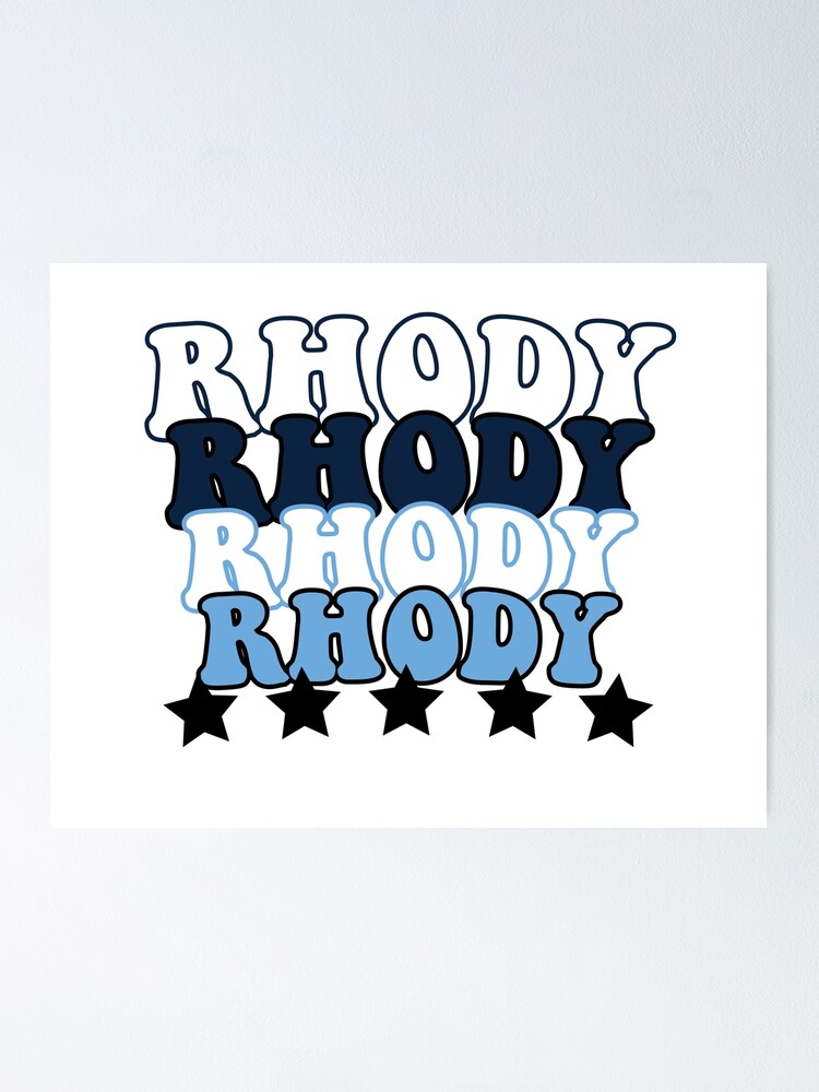 "University of Rhode Island Pride" Poster by mercureally | Redbubble