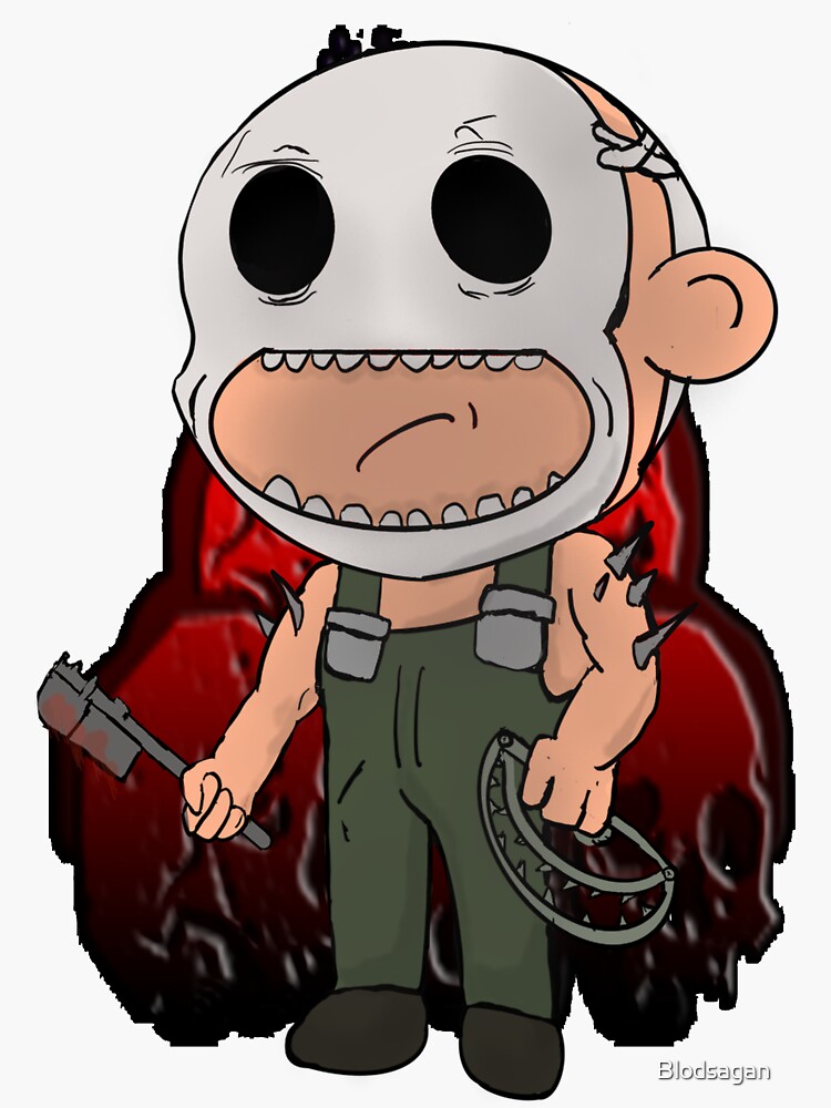 "Trapper" Sticker for Sale by Blodsagan | Redbubble