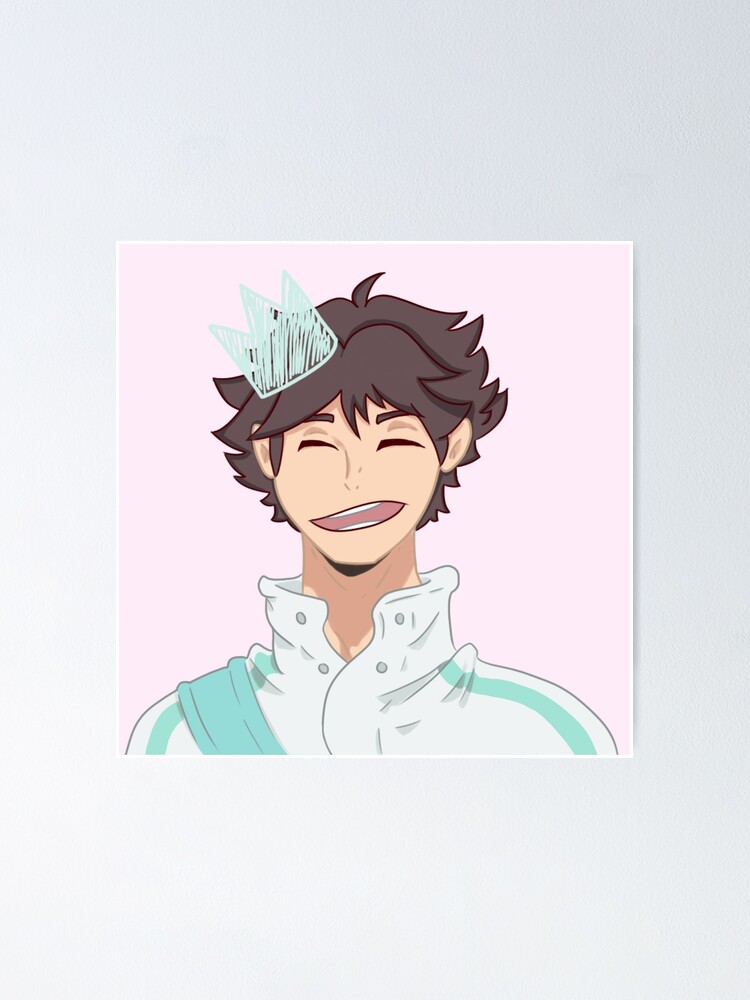 "Tooru Oikawa, The Great King!" Poster for Sale by -SmolToaster ...