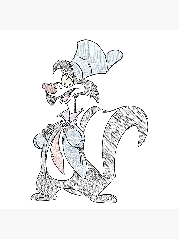"Skunky Skunk (Bonkers) " Canvas Print by KyleWaugh16 | Redbubble