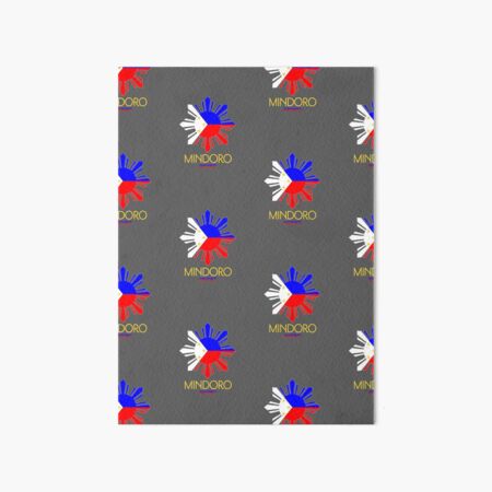 "Mindoro - Philippines Red Blue White Star Flag" Art Board Print by ...