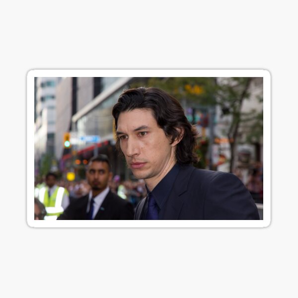 "Adam Driver Meme" Sticker for Sale by ericwest4 | Redbubble