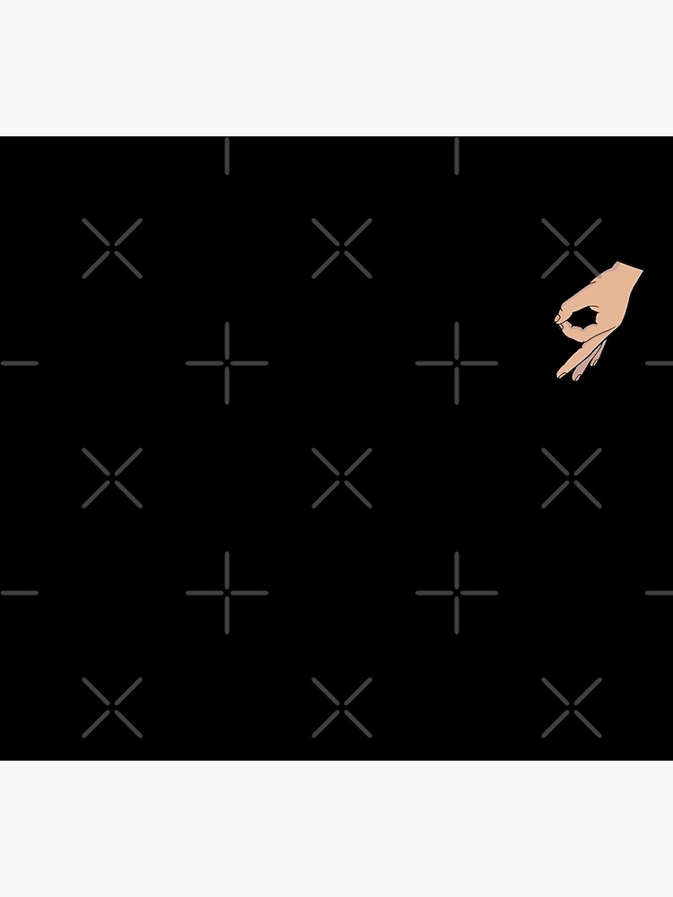 "Circle game hand funny gotcha meme Made You Look" Socks for Sale by ...