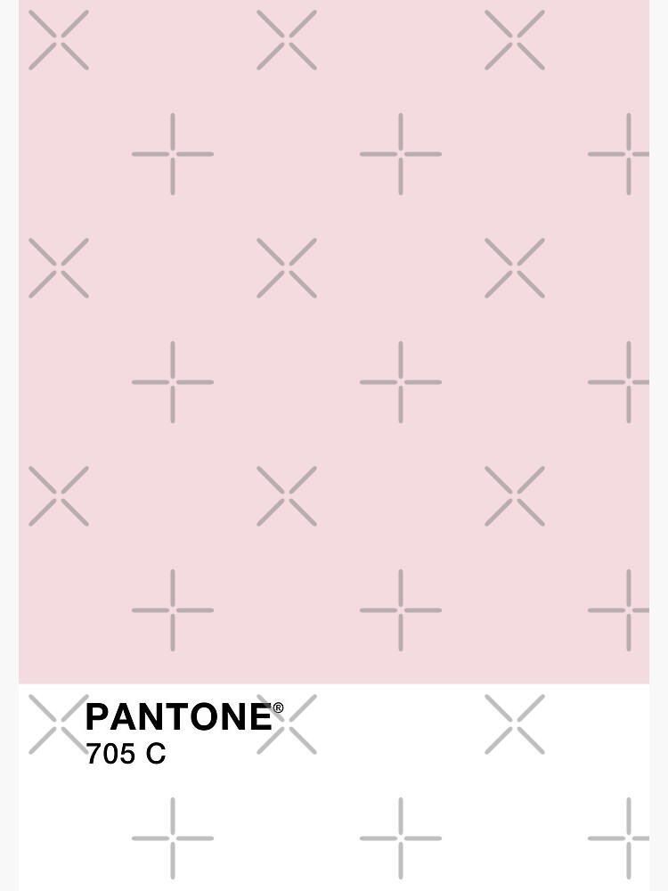 "Pantone Color 705 C" Spiral Notebook by mitchgraney | Redbubble