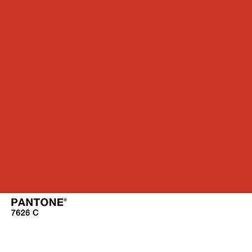 "Pantone Color 7626 C" Sticker for Sale by mitchgraney | Redbubble