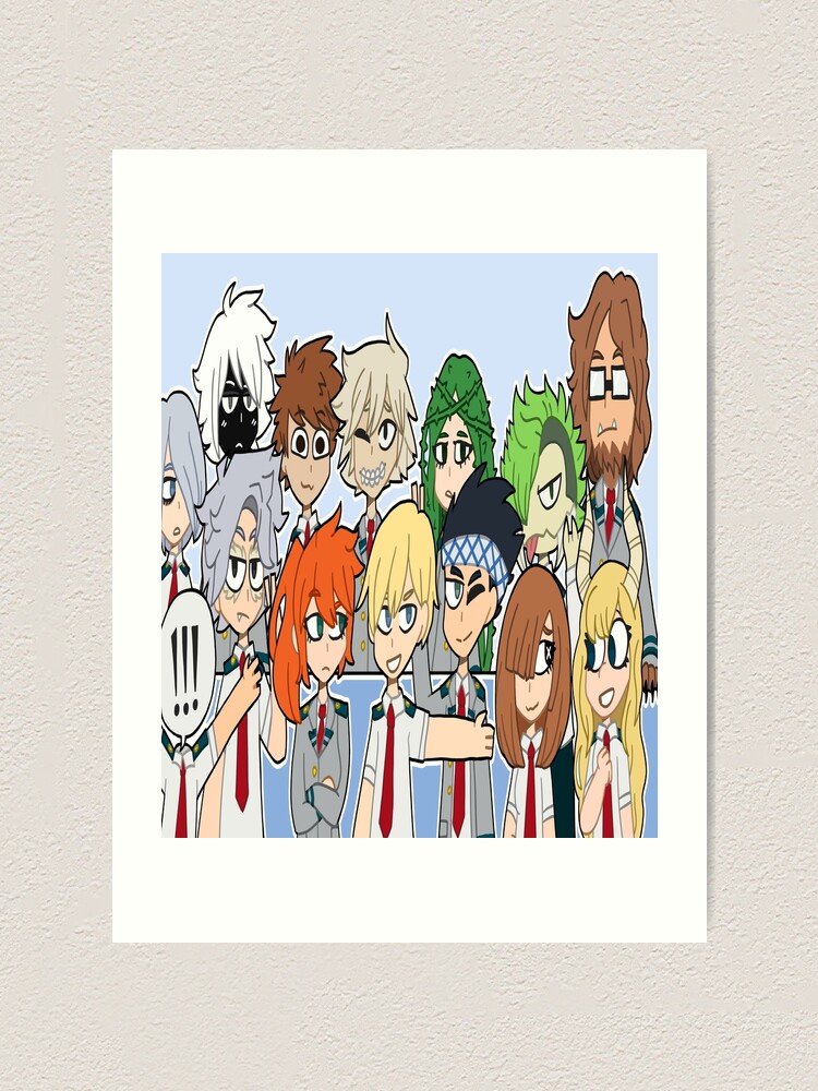 "class 1b group picture" Art Print for Sale by kixetinu | Redbubble