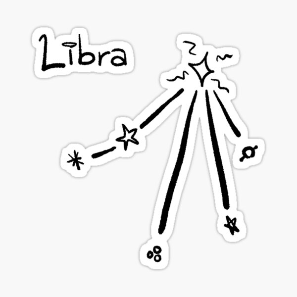 "Libra" Sticker for Sale by takoaki | Redbubble
