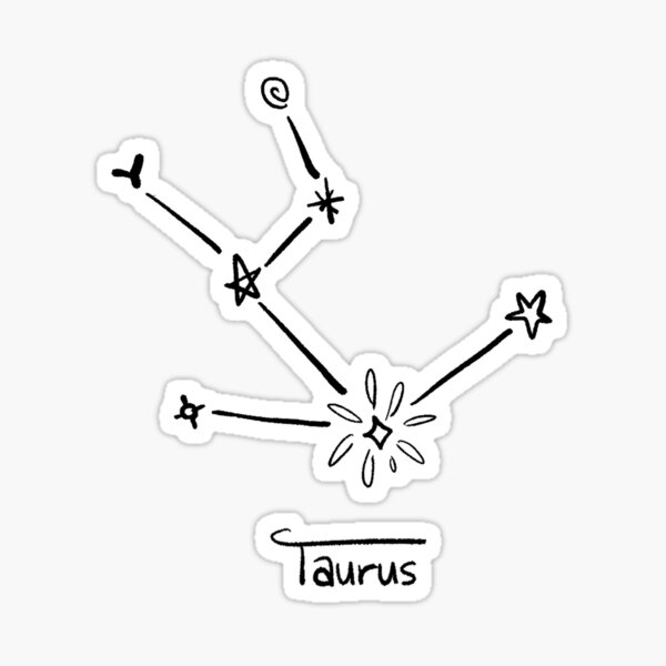 "Taurus" Sticker by takoaki | Redbubble