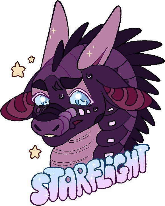 "Wings Of Fire WOF Starflight" by Maxwell Maxpawb | Redbubble