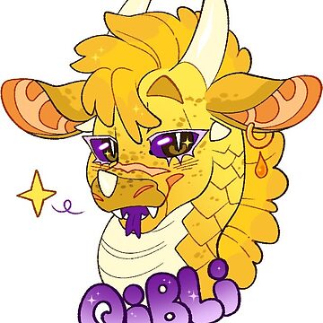 "Wings Of Fire WOF Qibli" Sticker for Sale by Maxwell Maxpawb | Redbubble