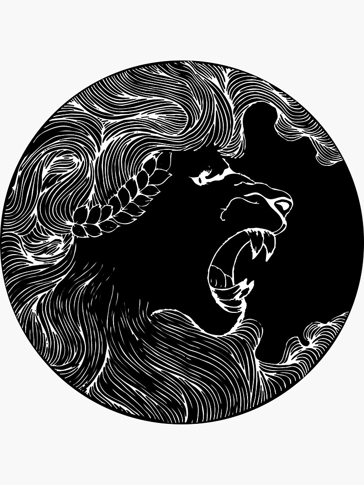 "Madeon Mania Lion Logo " Sticker for Sale by jpworlds | Redbubble