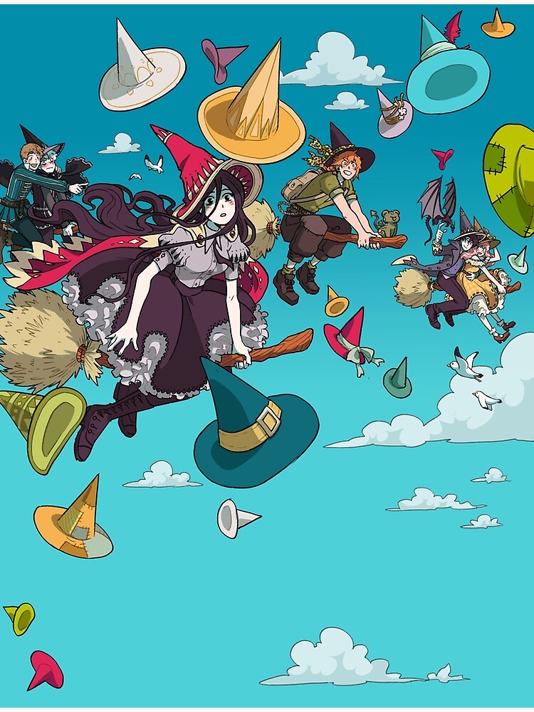 "Flying Hats" Art Print for Sale by miriambonastre | Redbubble