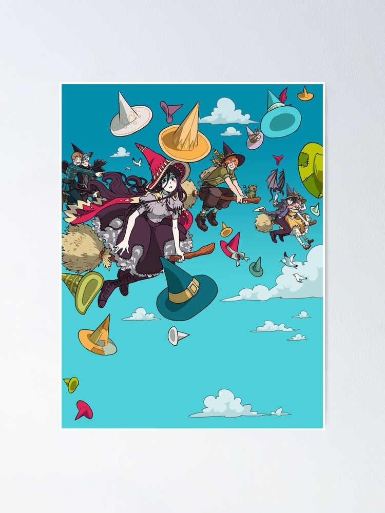 "Flying Hats" Poster for Sale by miriambonastre | Redbubble