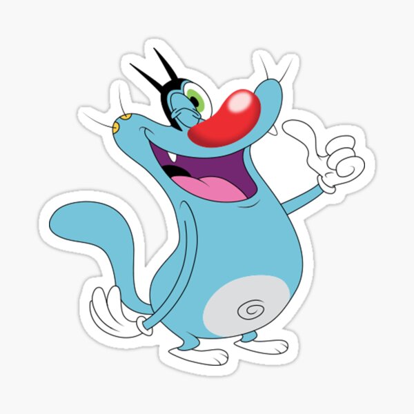 Oggy Stickers | Redbubble