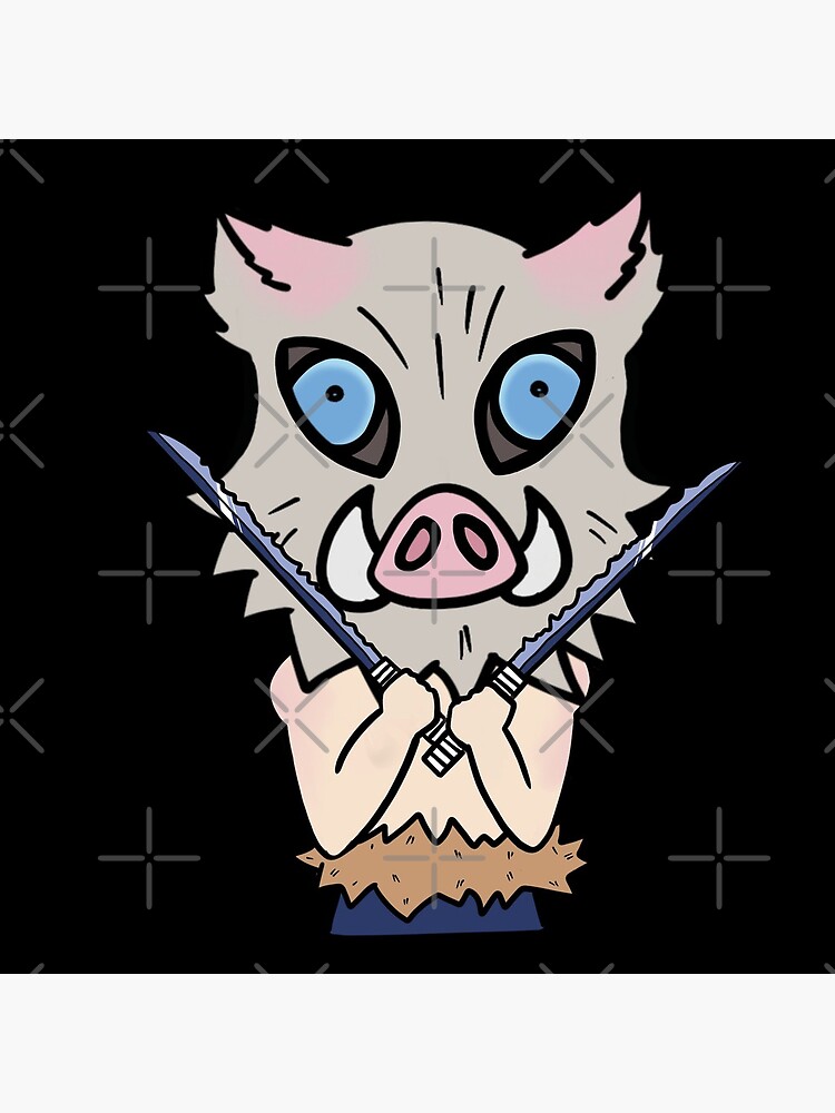 "Inosuke Kimetsu No Yaiba Demon Slayer" Art Print by kikooart27 | Redbubble