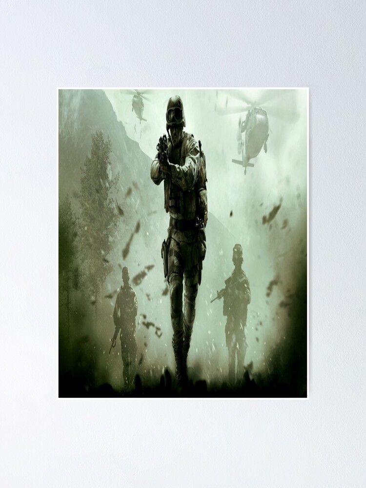 "COD4 Nostalgie" Poster von HMohide | Redbubble