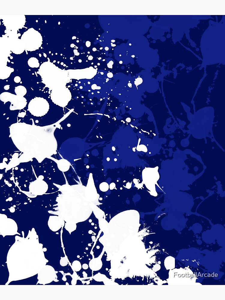 "Baggies Paint Spill" Sticker by FootballArcade | Redbubble