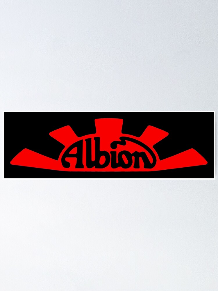 "Vintage Albion lorry radiator badge" Poster for Sale by soitwouldseem ...