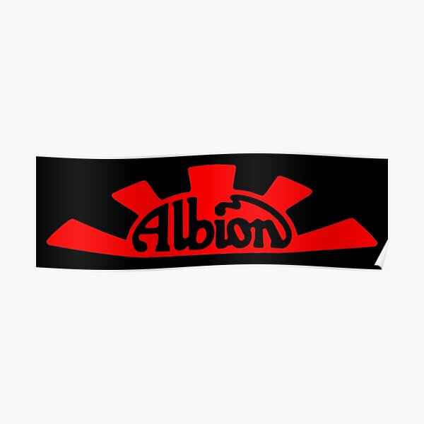 "Vintage Albion lorry radiator badge" Poster for Sale by soitwouldseem ...