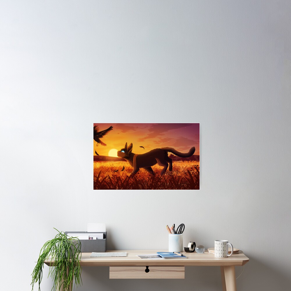 "Crowfeather Of WindClan" Poster for Sale by CrystalColors | Redbubble