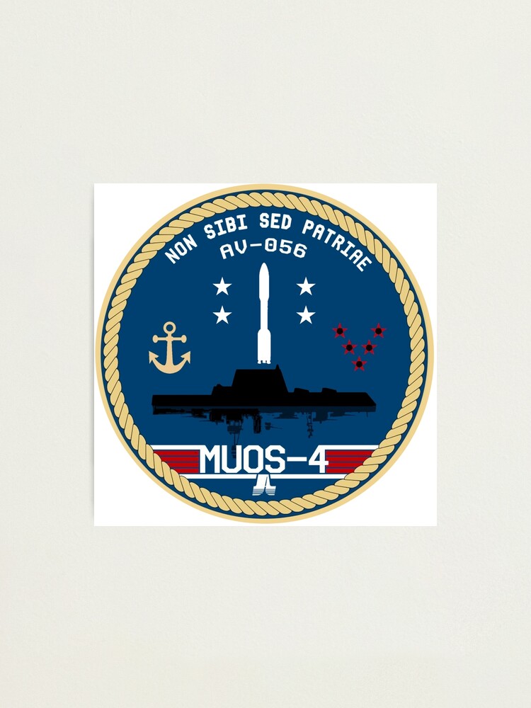 "Mobile User Objective System 4 Program Logo" Photographic Print by ...