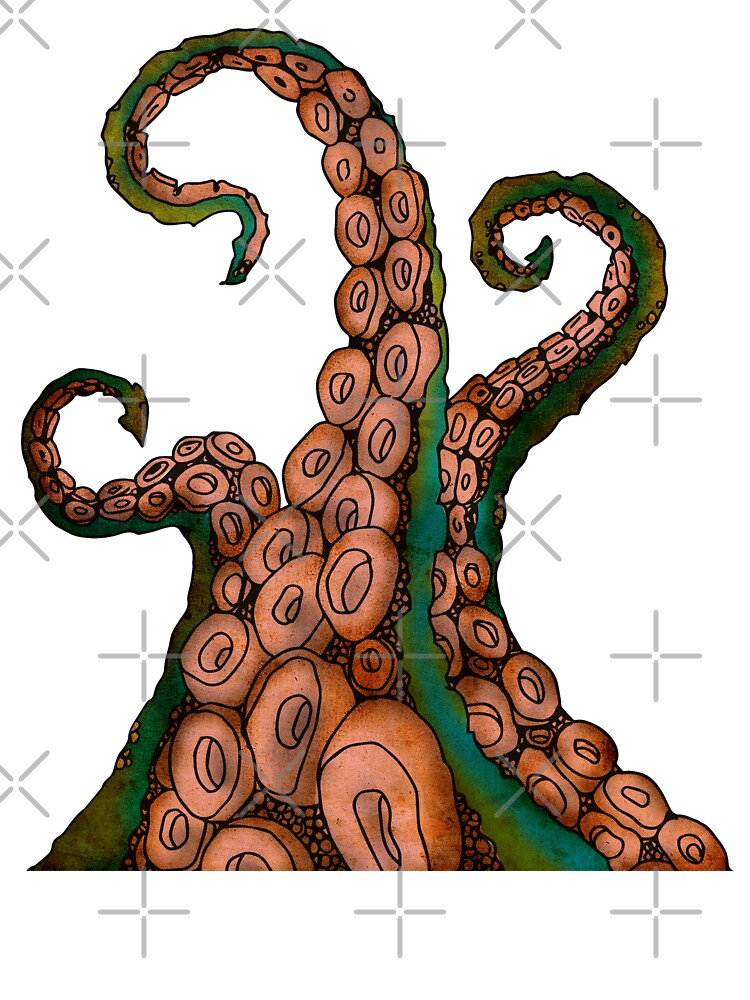 Tentacles Rising Drawing
