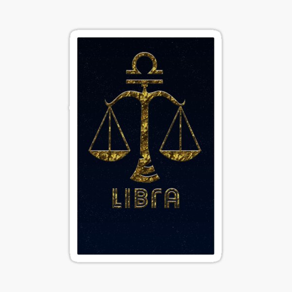 "LIBRA Sticker " Sticker for Sale by ddsModas | Redbubble