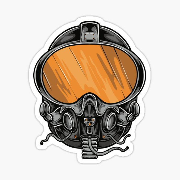 "Jet Fighter Pilot" Sticker for Sale by renju1902 | Redbubble