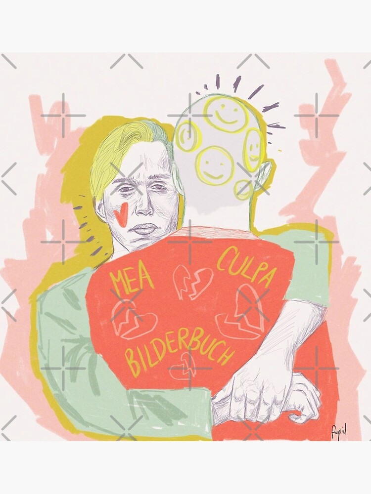 Poster mit "Bilderbuch Band Merch" von fupidart | Redbubble