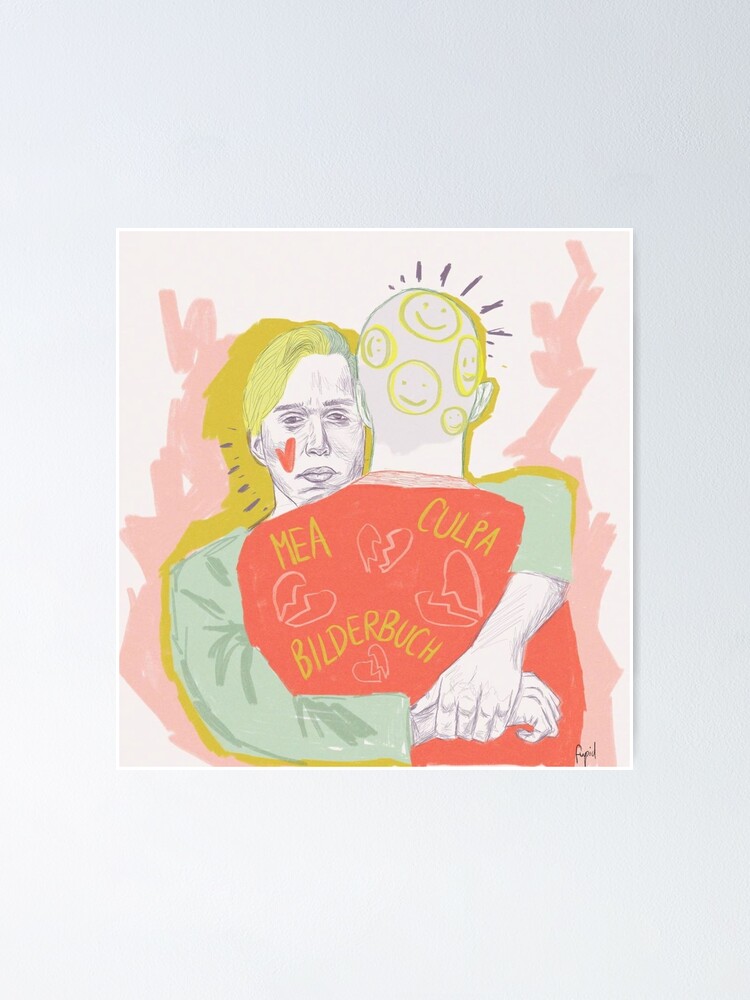 Poster mit "Bilderbuch Band Merch" von fupidart | Redbubble