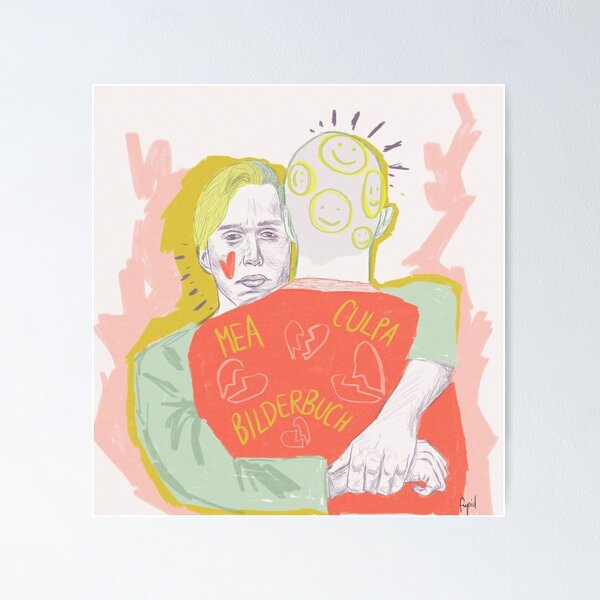 Poster mit "Bilderbuch Band Merch" von fupidart | Redbubble