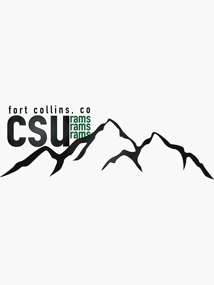 "csu." Sticker by laurenlloydd | Redbubble