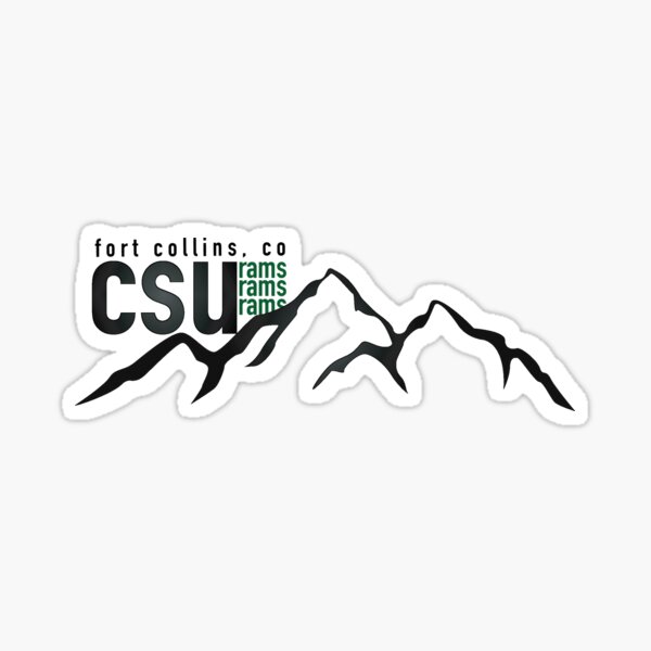 "csu." Sticker by laurenlloydd | Redbubble