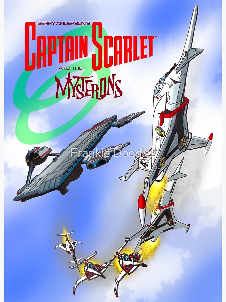 "My fifth piece of Captain Scarlet fan art. This time featuring the ...
