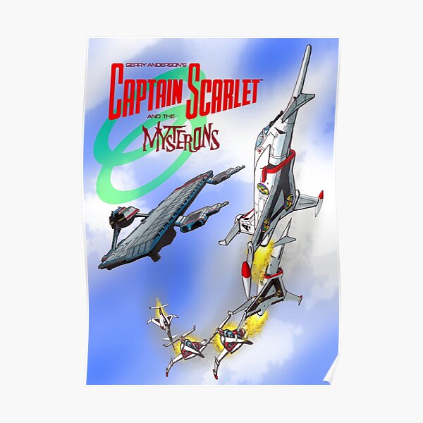 "My fifth piece of Captain Scarlet fan art. This time featuring the ...