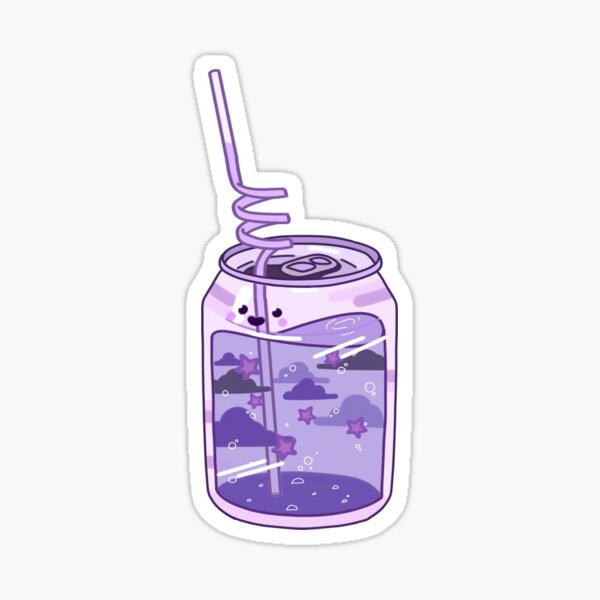 "Kawaii Soda Can" Sticker for Sale by roseriie | Redbubble