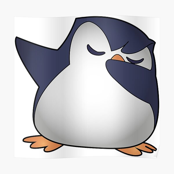 "Pengu DAB" Poster for Sale by EMEA | Redbubble